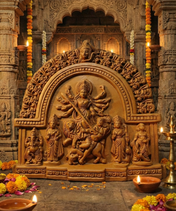 Hindu Goddess Durga – siddha art creation