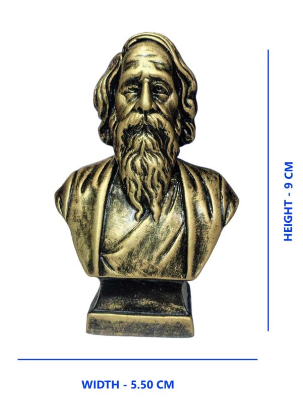 statue of the Nobel Laureate Rabindranath Tagore – siddha art creation